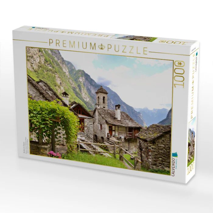 CALVENDO Puzzle Rustico im Tessin | 1000 Teile Lege-Größe 64x48cm Foto ...