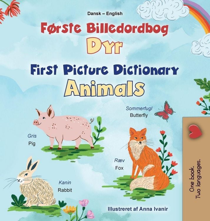 "First Picture Dictionary - Animals (Danish English Bilingual Children ...