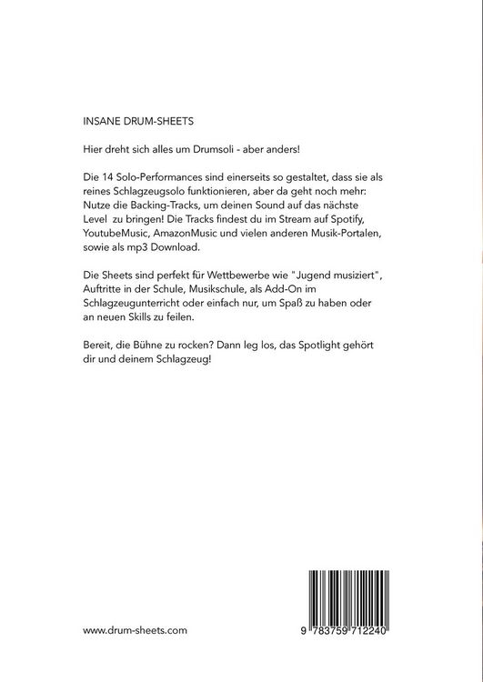 "Insane Drum Sheets" online kaufen