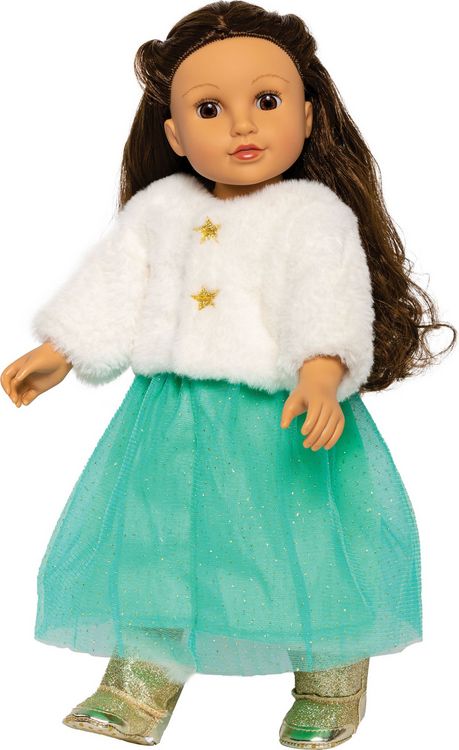 Heless - Puppen-Plüschjacke Yuki mit Tüllrock, Gr. 35-45 cm kaufen ...