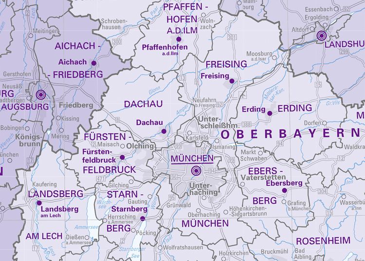 "Deutschland auf einen Blick! Politische Karte 1:750 000" online kaufen