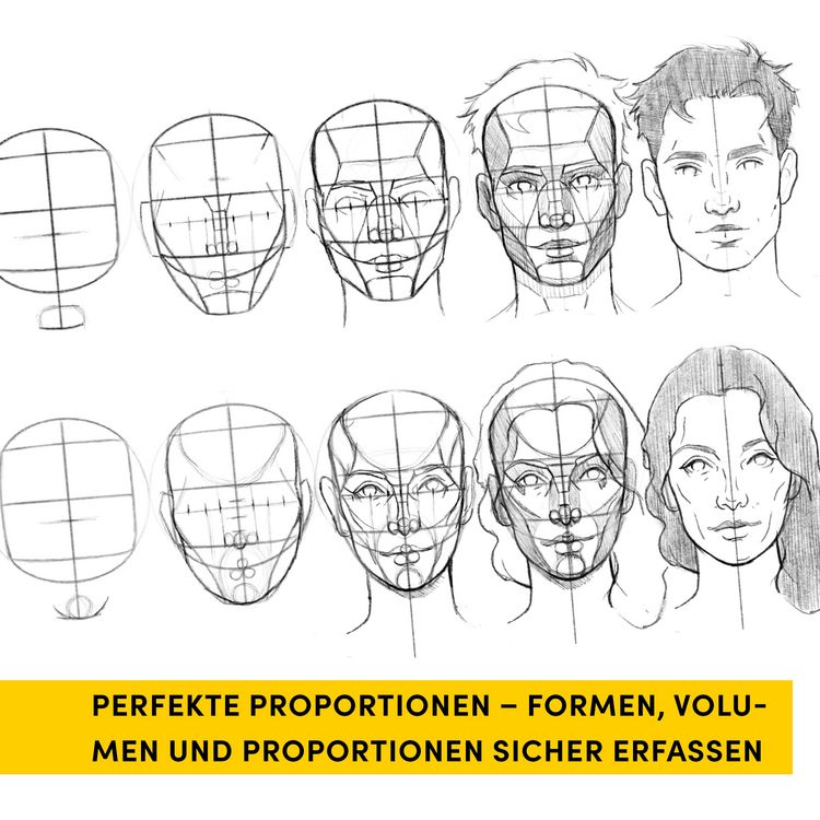 "Die Kunst des Zeichnens. Die Loomis-Methode Übungsbuch" online kaufen