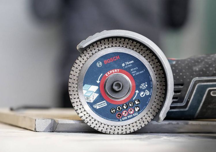 Bosch Accessories 2608900652 EXPERT HardCeramic Diamanttrennscheibe Durchmesser 76 mm Bohrungs-Ø ...