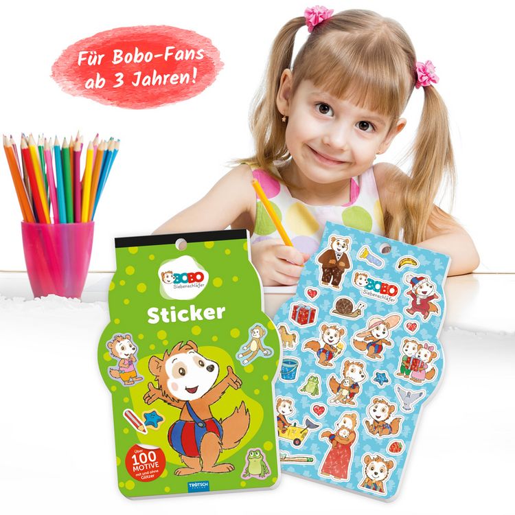 Trötsch Bobo Siebenschläfer Sticker - Pappband | Thalia