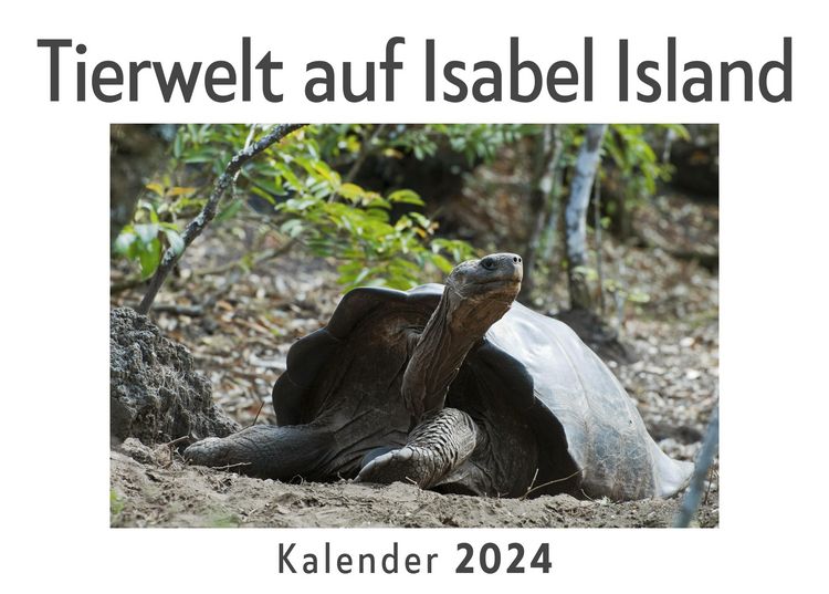 "Tierwelt auf Isabel Island (Wandkalender 2024, Kalender DIN A4 quer ...