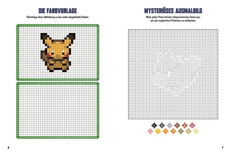 "Pokémon Activity-Buch: Mein Pixel-Malbuch" online kaufen