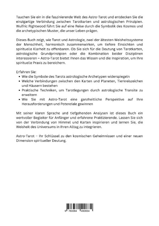 "Astro-Tarot: Die Verbindung von Himmel und Karten" online kaufen