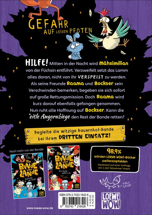 "Die Bande vom Lande (Band 3) - Ein ausgefuchster Plan" online kaufen
