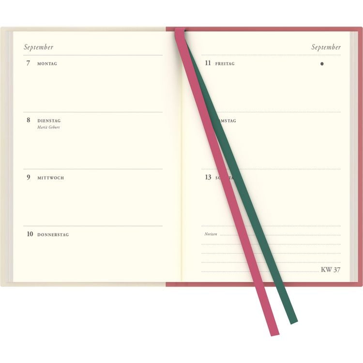 DUMONT - Redoutés Rosen Taschenkalender 2026 – Terminplaner mit ...