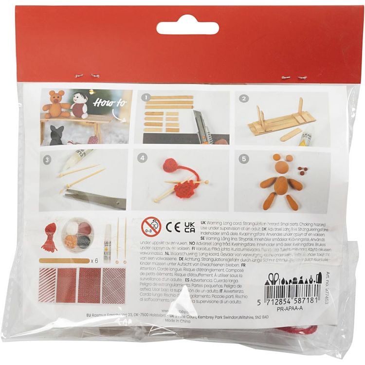 Creativ Company DIY Sets Miniaturen Mini Kreativ Set Wichteltür ...