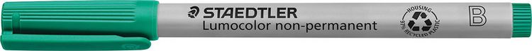 Folienschreiber Lumocolor B nonpermanent grün - Marker - 4007817304198 ...
