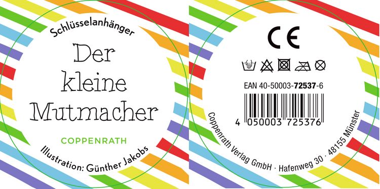 Der Kleine Mutmacher Schlusselanhanger
