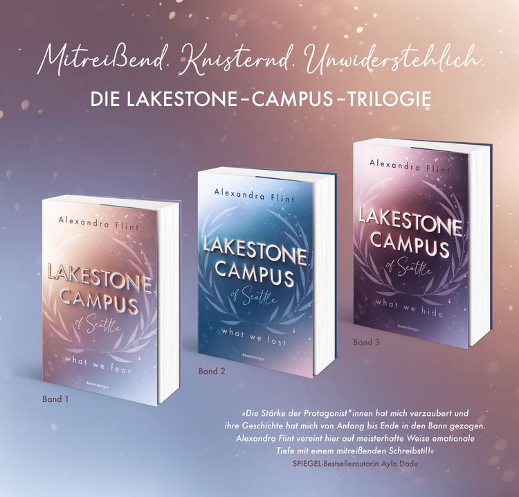 "Lakestone Campus of Seattle, Band 1: What We Fear (SPIEGEL-Bestseller ...