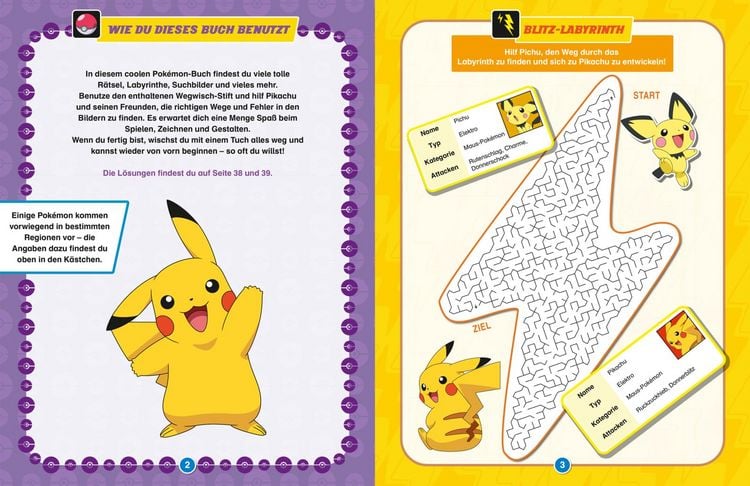 "Pokémon Activity-Buch: Wisch & Weg - Spielspaß" online kaufen