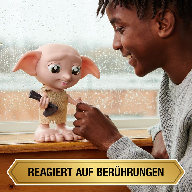 Wizarding World Harry Potter - Interaktiver Dobby Hauself Puppe mit ...