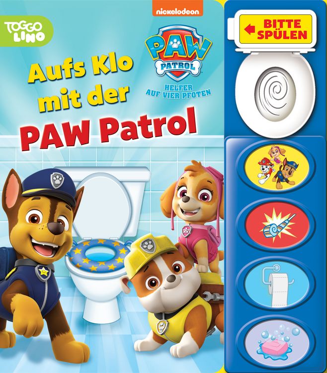"PAW Patrol - Aufs Klo mit der PAW Patrol - Mein Klo-Soundbuch ...