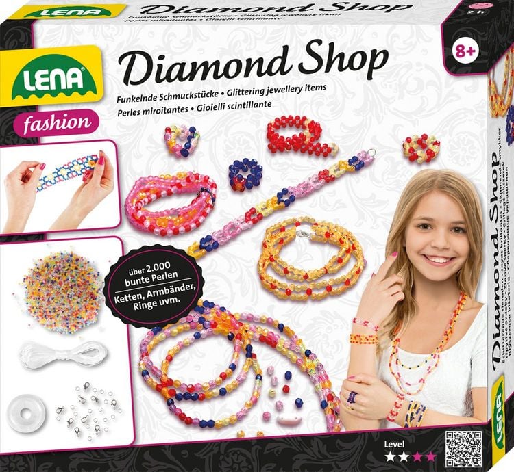Lena Design Studio: Diamond Shop, Kunststoff Perlen kaufen