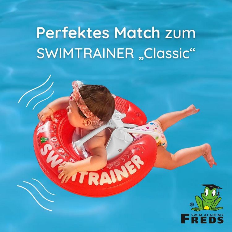 Freds Swim Nappy Schwimmwindel, wiederverwendbar, pink, Größe 1: 4-9 kg ...