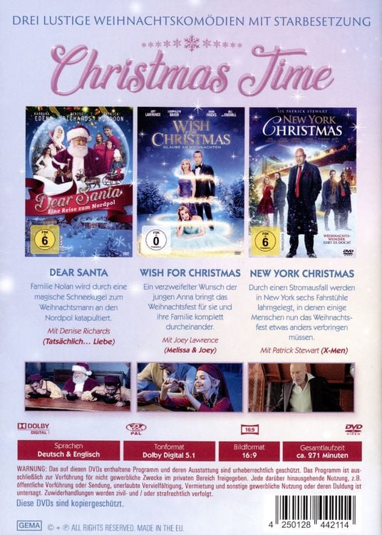 Christmas Time - Es weihnachtet sehr [3 DVDs] von Mitch Davis - DVD ...
