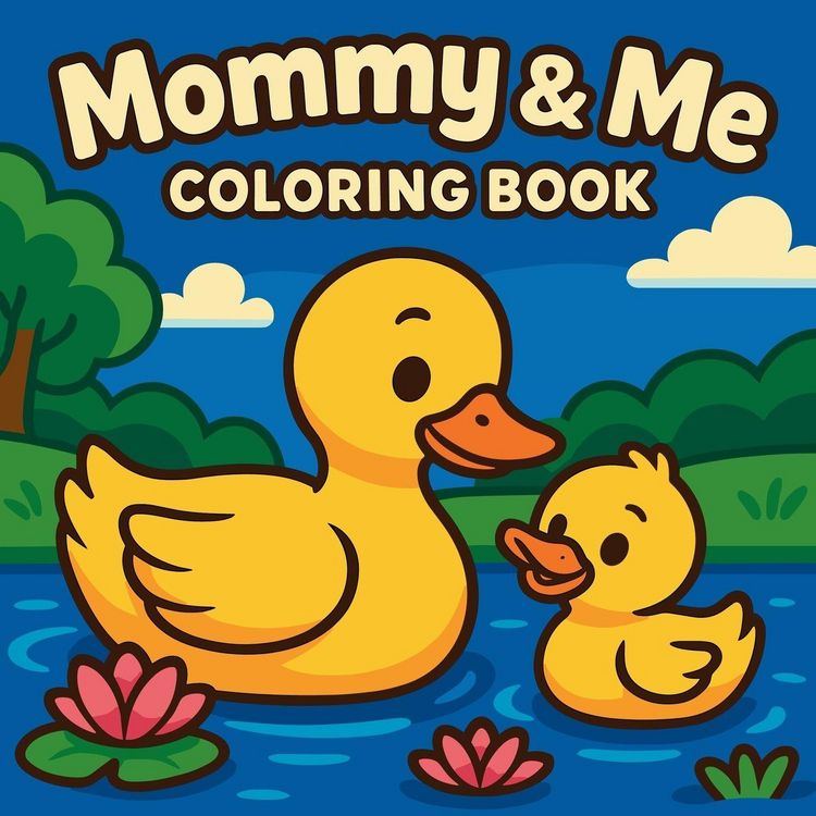 "Mommy & Me - Coloring Book" auf Englisch kaufen