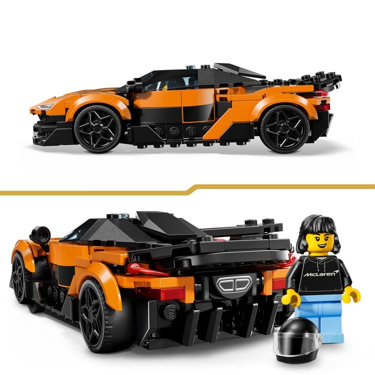 LEGO 77257 Speed Champions McLaren W1, Rennauto, Bauset mit Modellauto ...