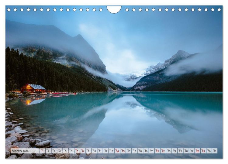 "Canada - Landscapes from Banff and Jasper National parks (Wall ...