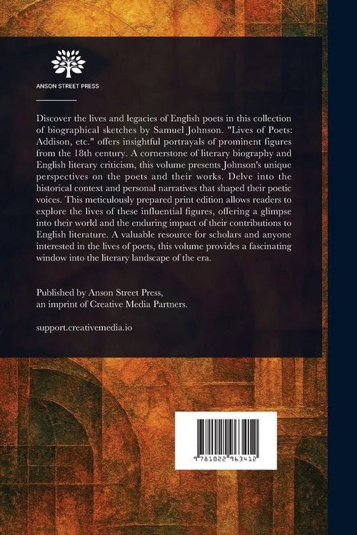 "Johnson's Lives of the Poets" auf Englisch kaufen