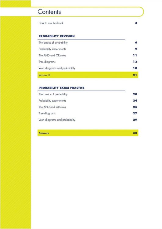 Probability Skills for Edexcel GCSE 9-1 Maths Higher Revision Guide - Schule & Lernen Schulbuch ...