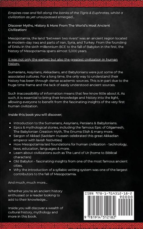 "Mythology of Mesopotamia" auf Englisch kaufen