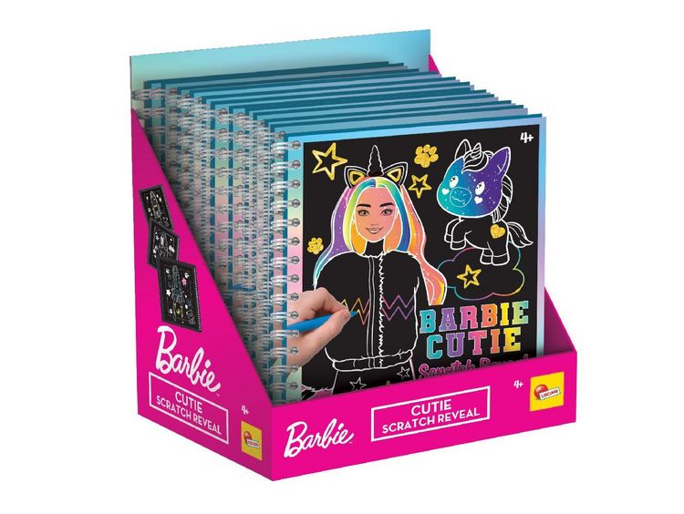 "Barbie Sketch Book Cutie Scratch Reveal (In Display of 8 PCS)" online ...