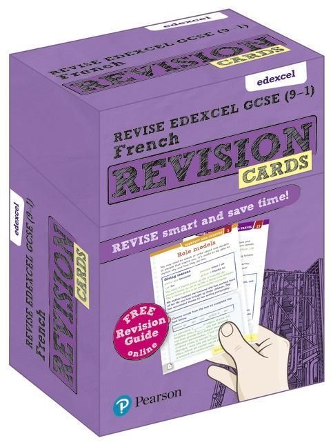 Pearson REVISE Edexcel GCSE French Revision Cards incl. online revision ...