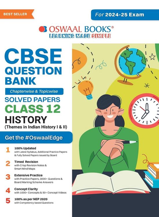 Oswaal CBSE Question Bank Class 12 History, Chapterwise and Topicwise ...