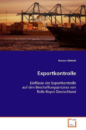 "Dittrich Mareen: Exportkontrolle" online kaufen