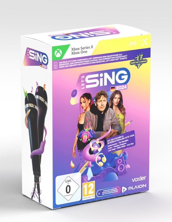 Let's Sing 2024 - German Version + 2 Mikrofone online kaufen | Thalia