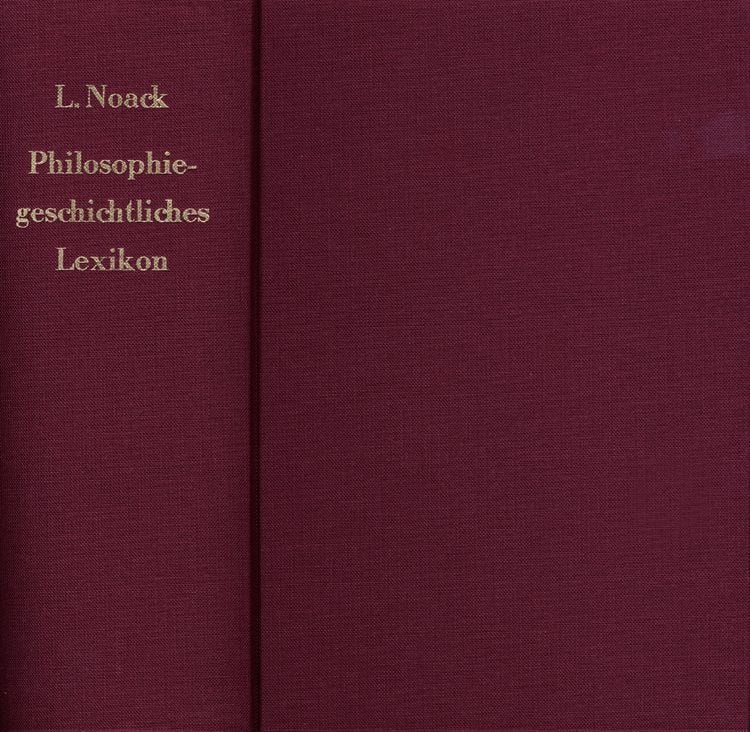 "Philosophiegeschichtliches Lexikon" online kaufen