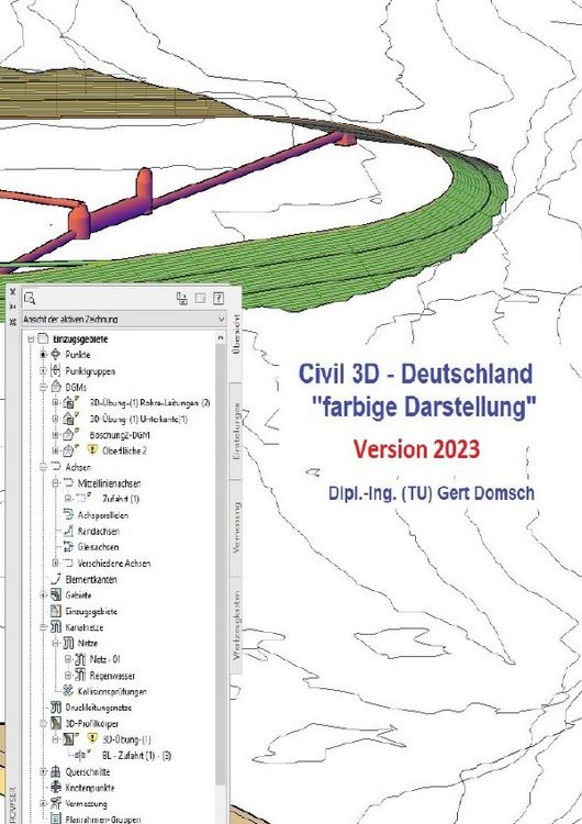 "Civil 3D Version 2023 / Civil 3D-Deutschland, Version 2023 "farbige ...