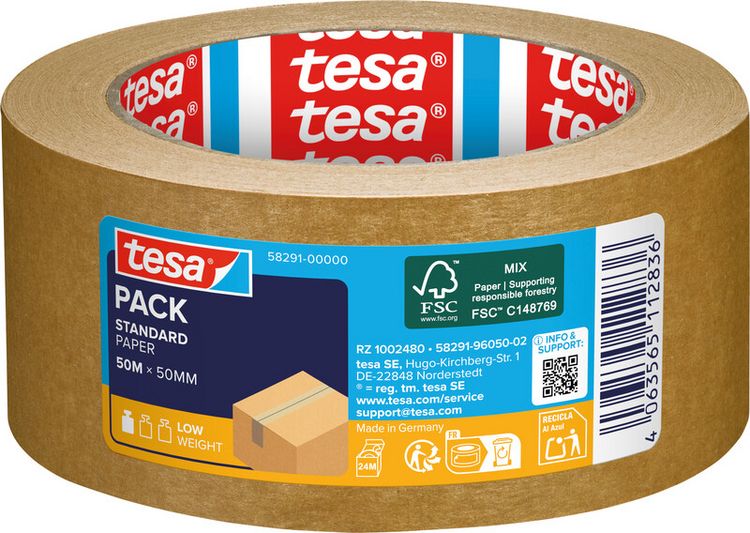 Tesa Packband Standard ecoLOGO braun 50mmx50m kaufen