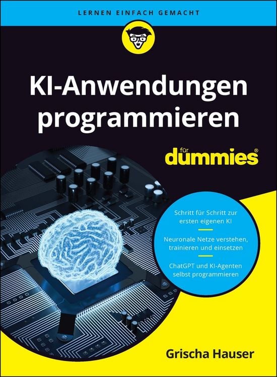 "KI-Anwendungen programmieren für Dummies" online kaufen