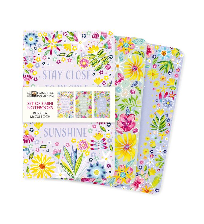 Kate Heiss Set of 3 Mini Notebooks von Flame Tree Publishing - Notizen ...