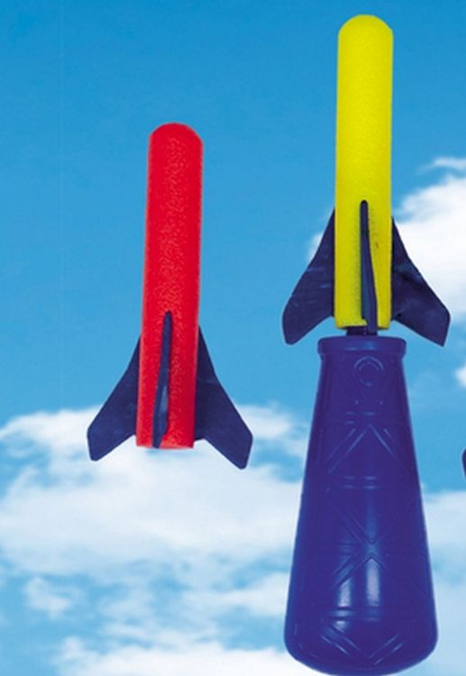 Paul Günther 1557 - PUMP ROCKET Raketen-Spiel, Schaumstoff, 3-teilig kaufen