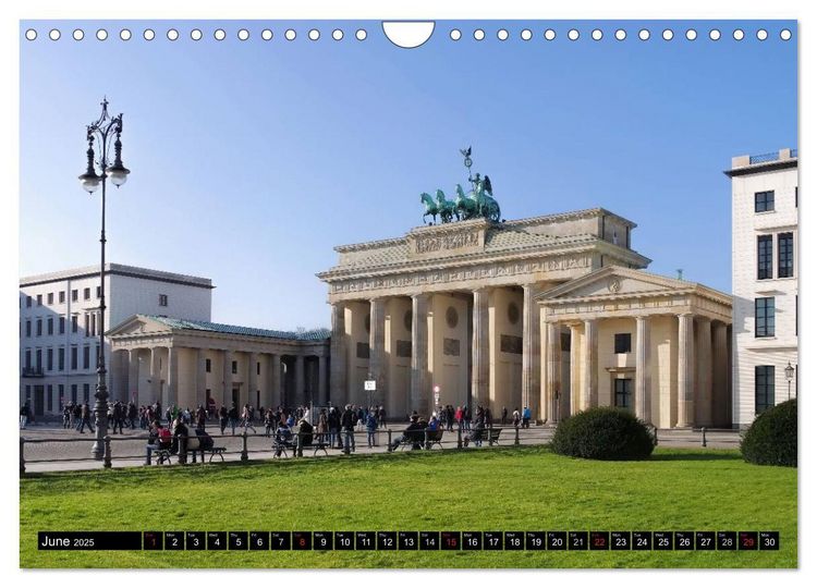 A Trip to Berlin (Wall Calendar 2025 DIN A4 landscape), CALVENDO 12 ...