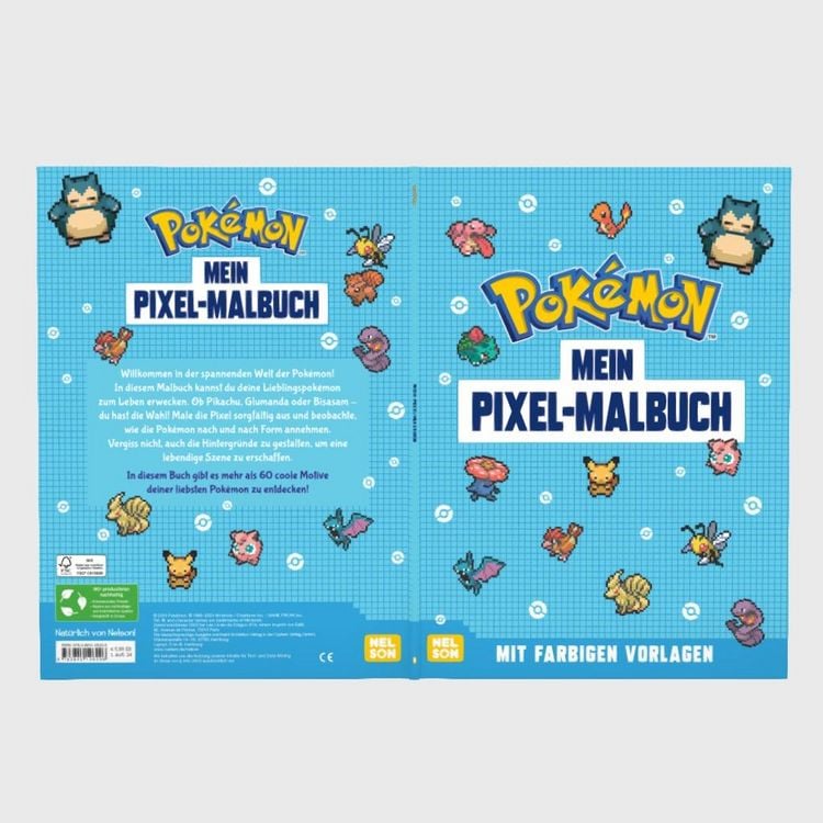 "Pokémon Activity-Buch: Mein Pixel-Malbuch" online kaufen