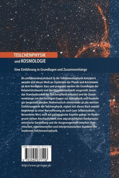 "Teilchenphysik und Kosmologie" von Michael Treichel bei bücher.de ...