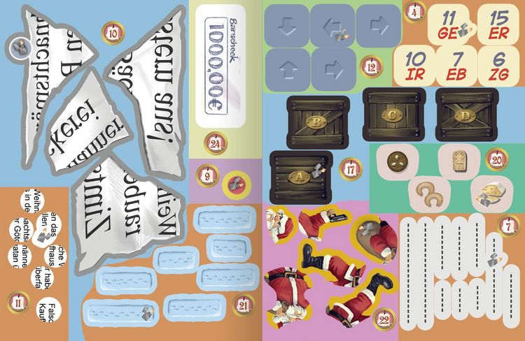 "Escape-Stickerbuch – Adventskalender – Das Versteck in den Bergen ...