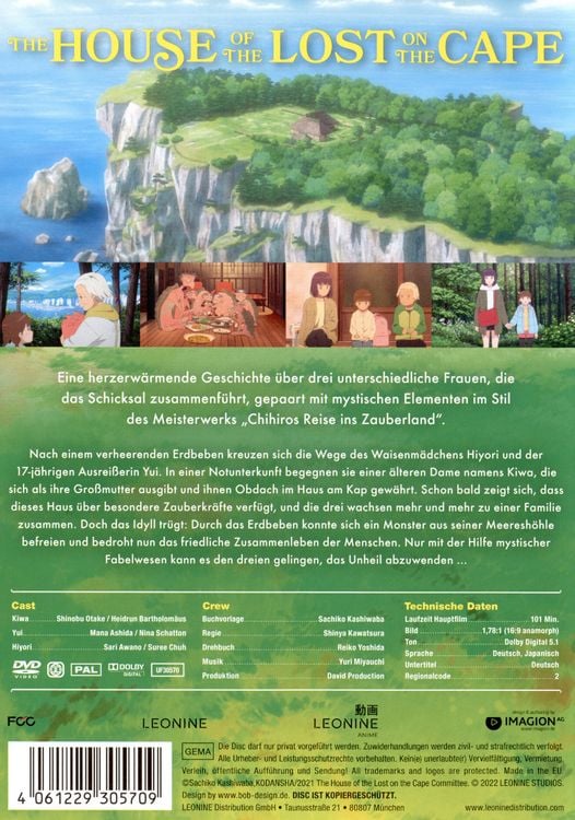 The House of the Lost on the Cape von Shinya Kawatsura - DVD | Thalia