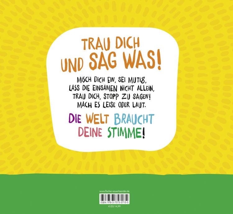 "Trau dich, sag was!" von Peter H. Reynolds bei bücher.de bestellen