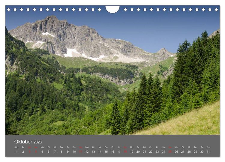 "Tannheimer Tal (Wandkalender 2026 DIN A4 quer), CALVENDO ...
