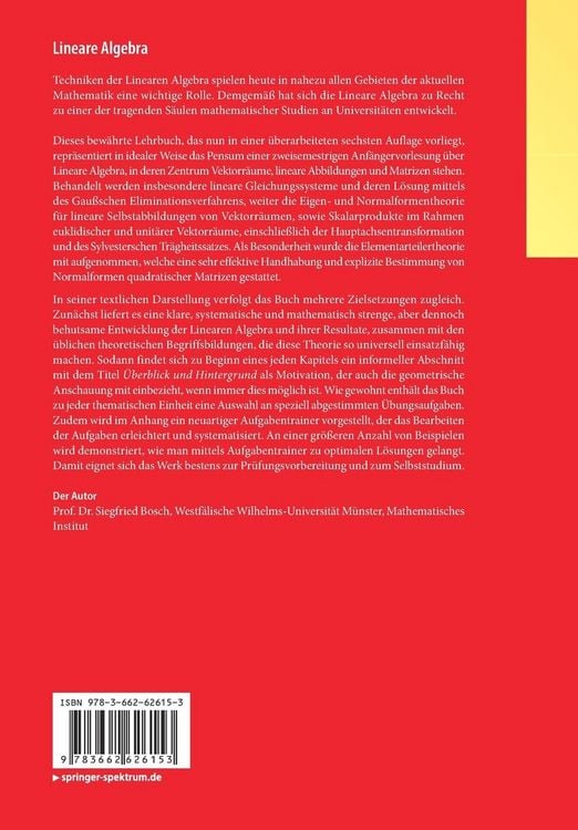 "Lineare Algebra" online kaufen