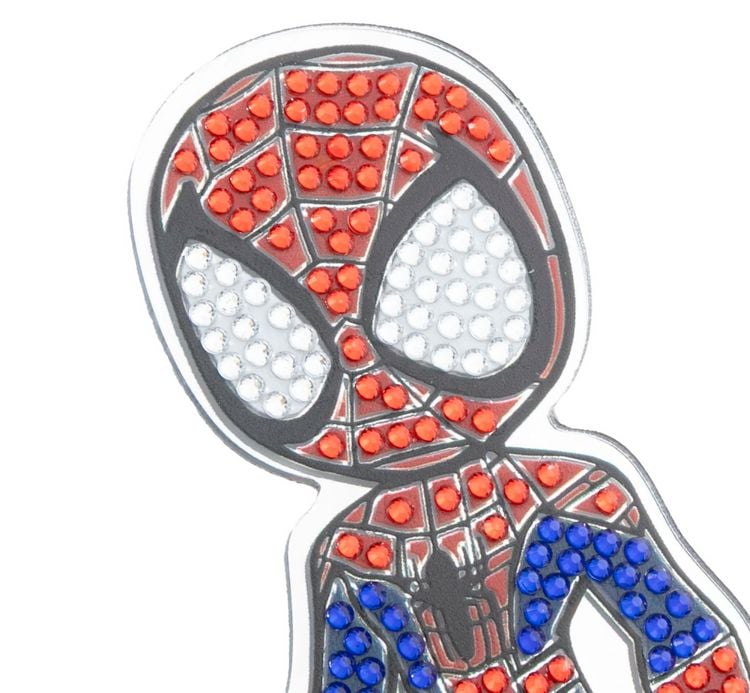 Craft Buddy CAPLB-31MCU007 - Crystal Art Mirror Buddies, Marvel, Spidey ...