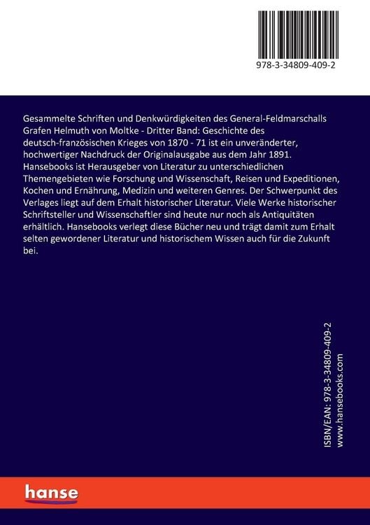 "Gesammelte Schriften und Denkwürdigkeiten des General-Feldmarschalls ...